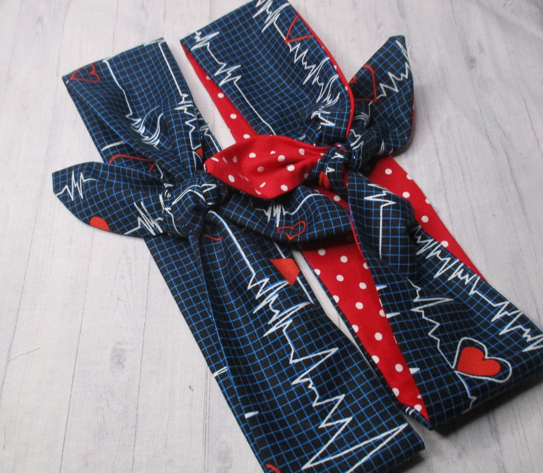NURSES Women's Headbands Head Bandana Headbands That Tie - Etsy