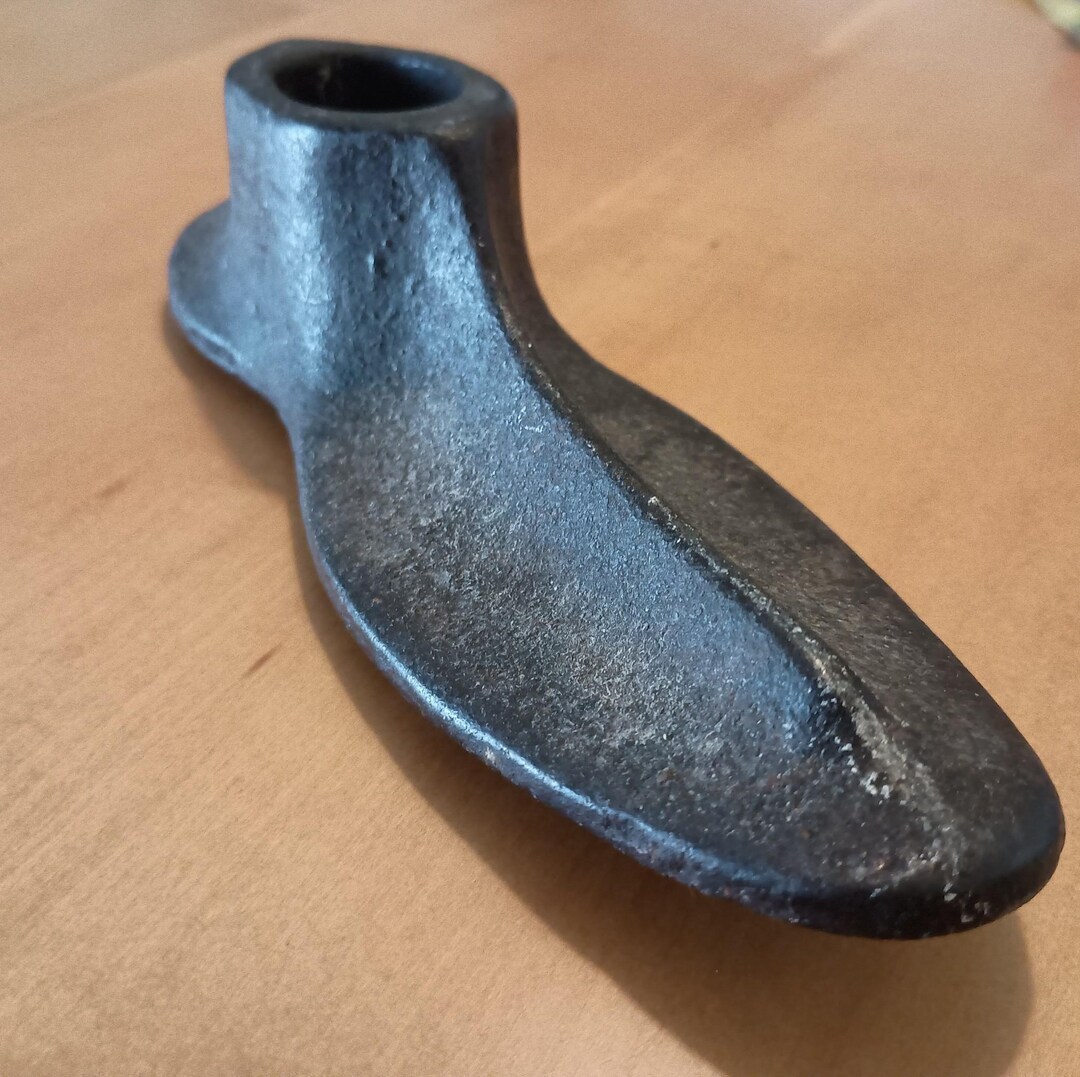 Antique Cast Iron Cobbler Child's Shoe or Boot Maker Form Mold 7 Long ...
