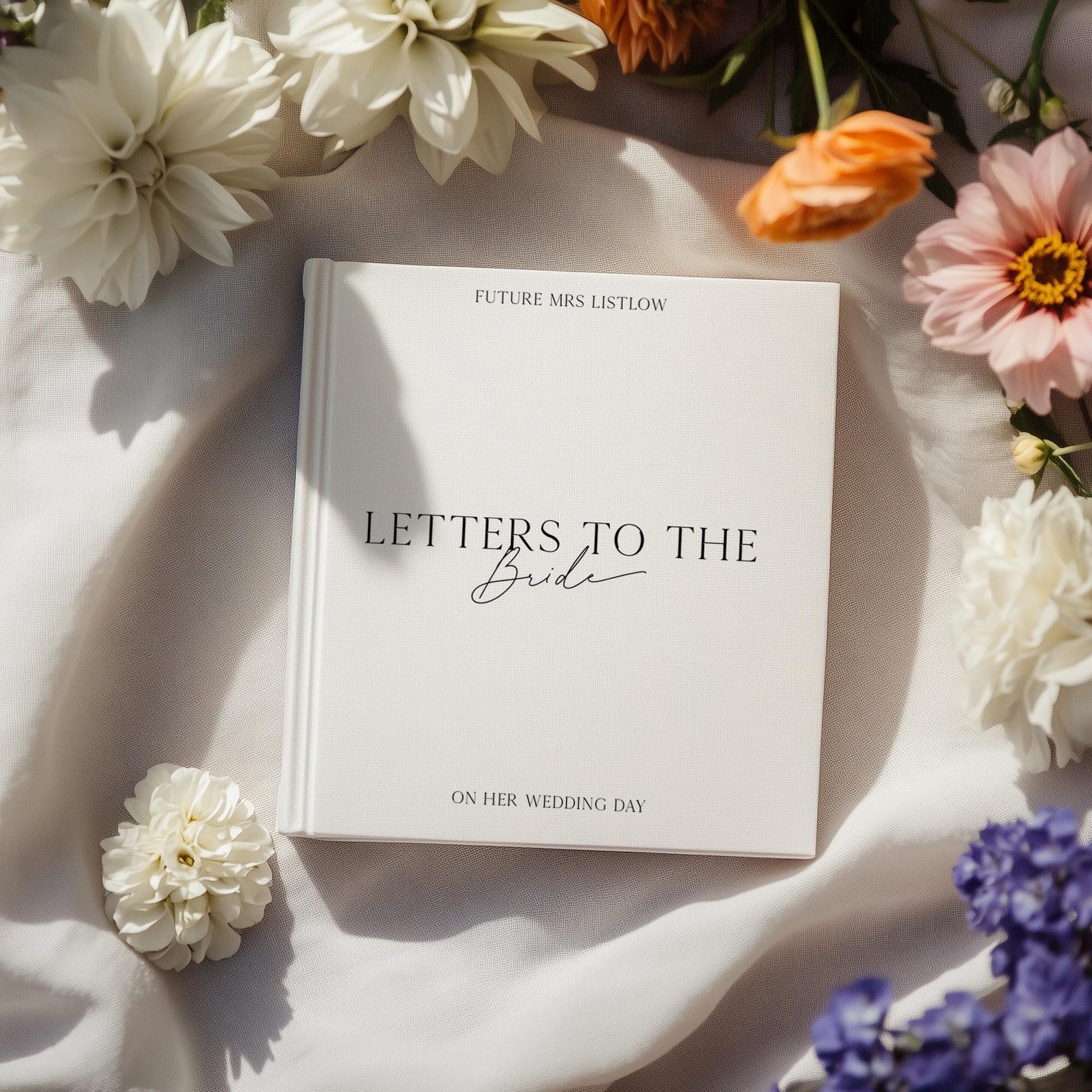 Letters to the Bride Book | Keepsake With Photos, Memories, Letters ...