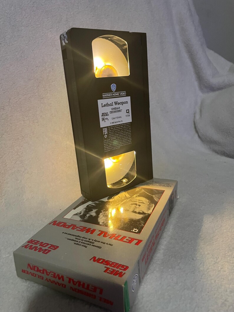 Lethal Weapon Mel Gibson Danny Glover Cop 80s Movie Led Lamp ...