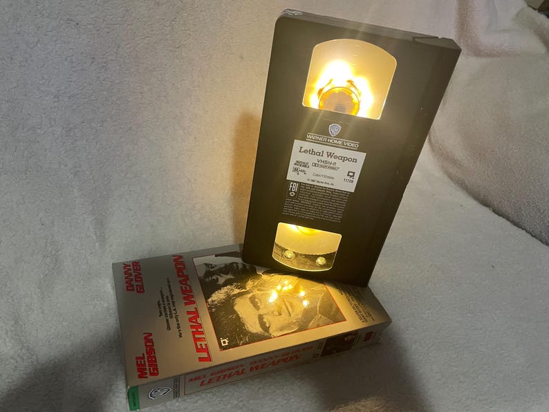 Lethal Weapon Mel Gibson Danny Glover Cop 80s Movie Led Lamp ...