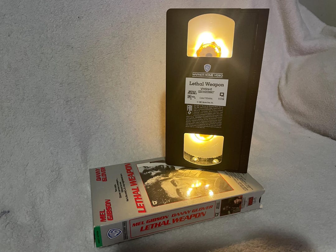 Lethal Weapon Mel Gibson Danny Glover Cop 80s Movie Led Lamp ...