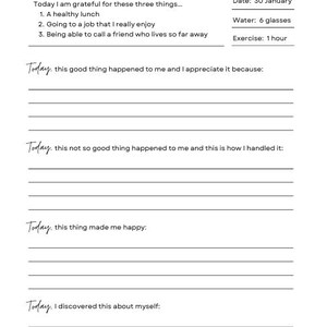 Self-care Journal PDF Printable - Etsy