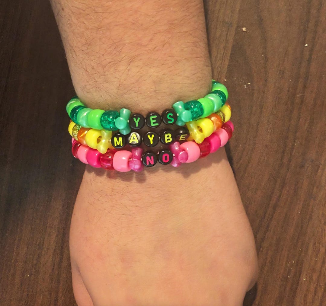 Speakbeads Beaded Communication Bracelets - Etsy