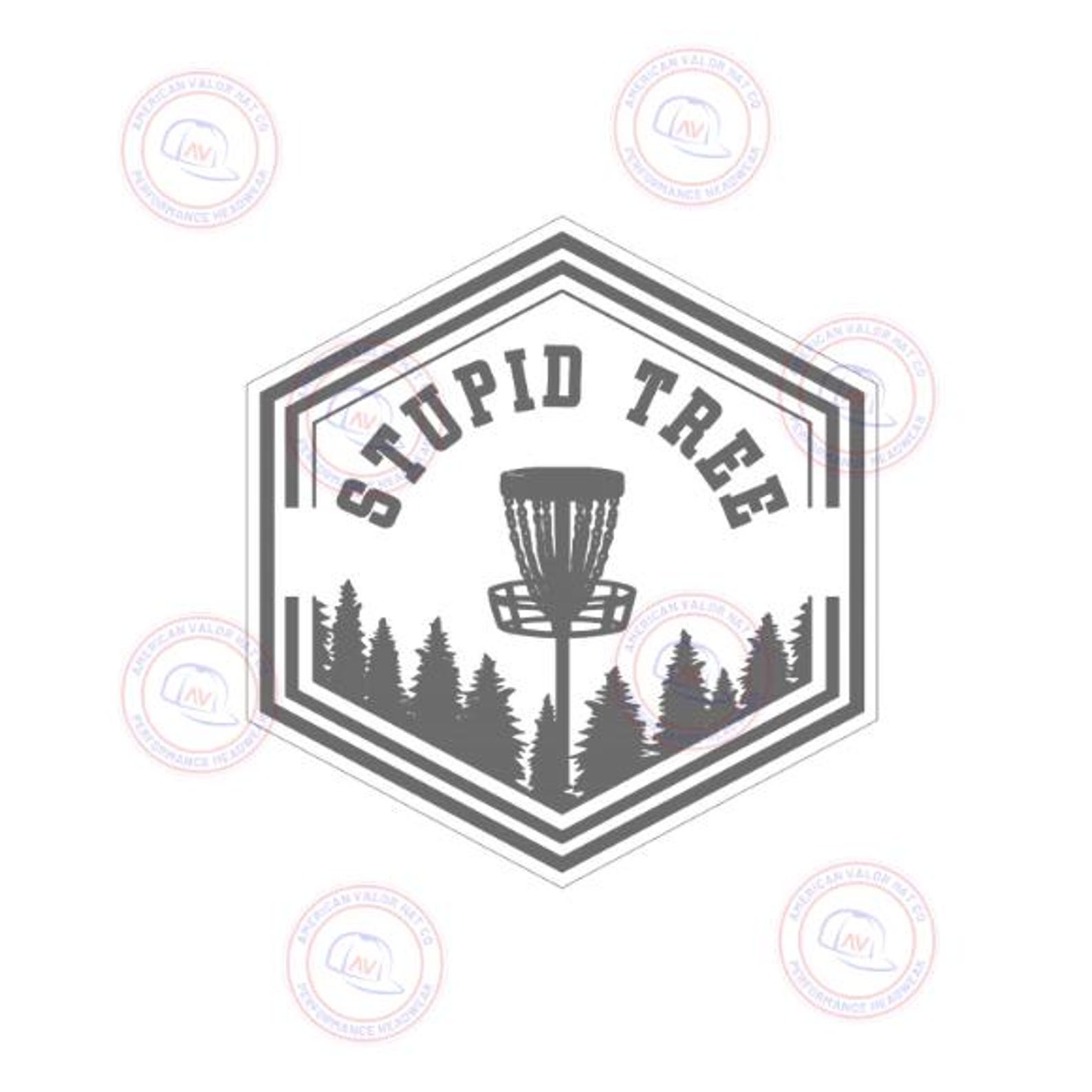 Stupid Tree Disc Golf SVG – Funny Tree Obstacles Design for Cricut ...