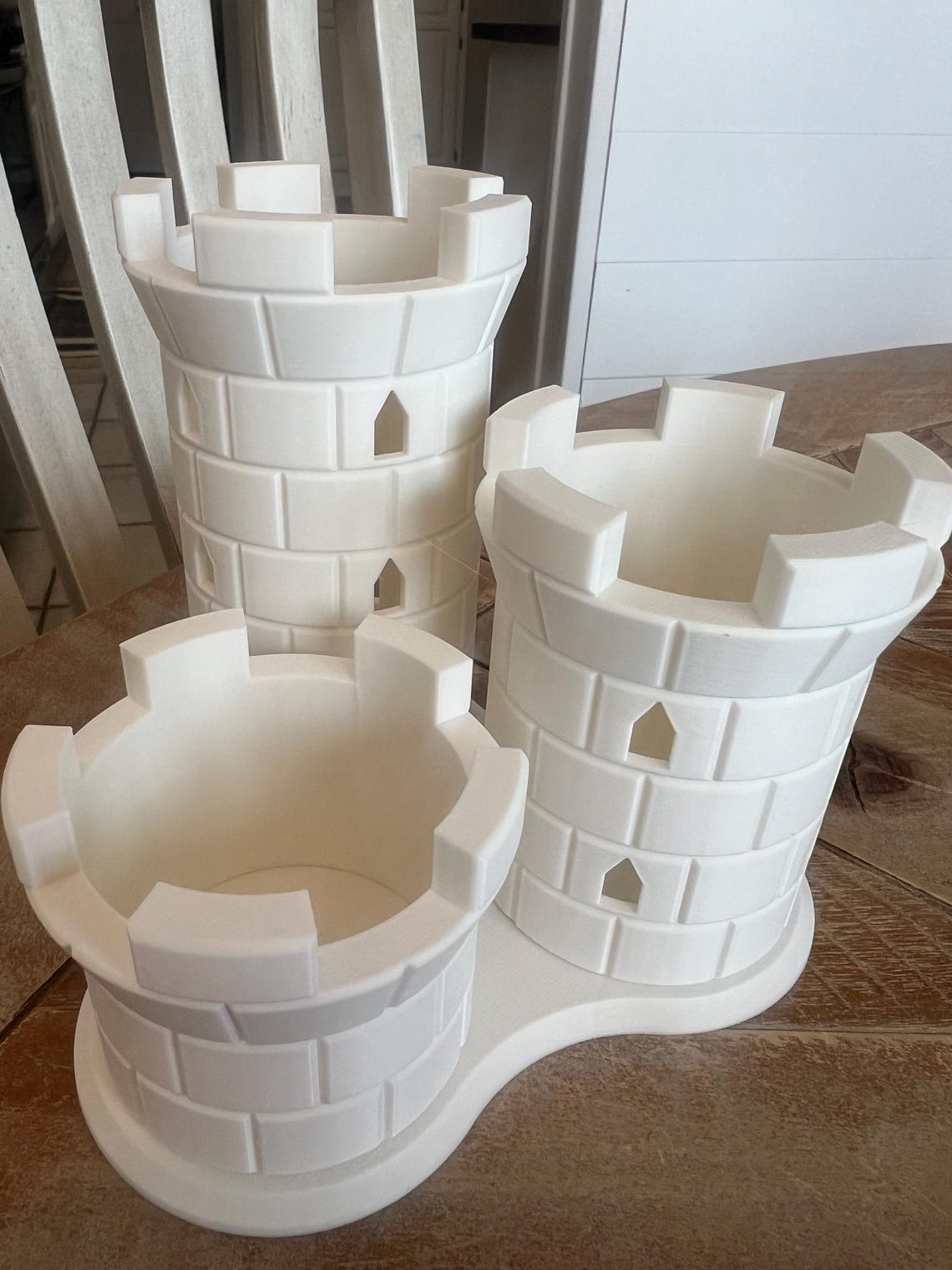 Castle Style Pen Pencil Holder I Office Supplies I Desktop Pencil ...