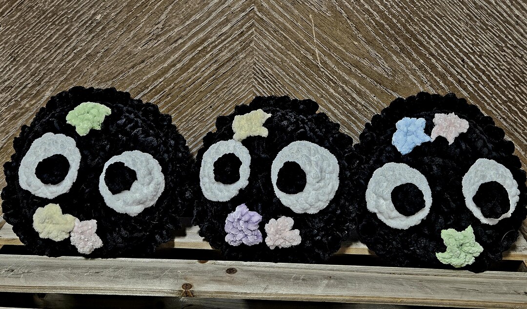 Soot Sprite Mini Pillow Plush - Etsy