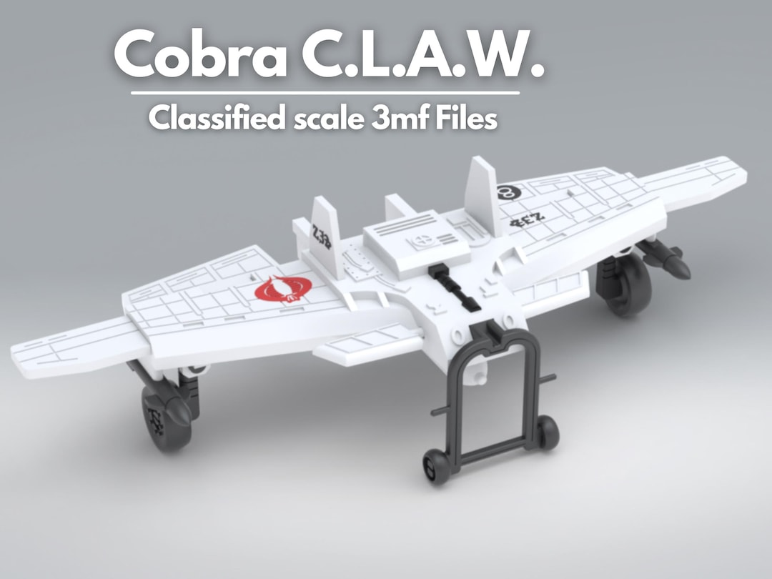 GI Joe Cobra CLAW Classified - Premium Quality 3D Model / 3mf Files 1: ...
