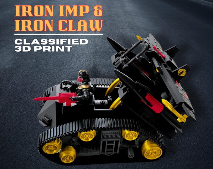 Iron IMP & Iron CLAW Combo - Classified Scale, Premium Quality 3D Print ...