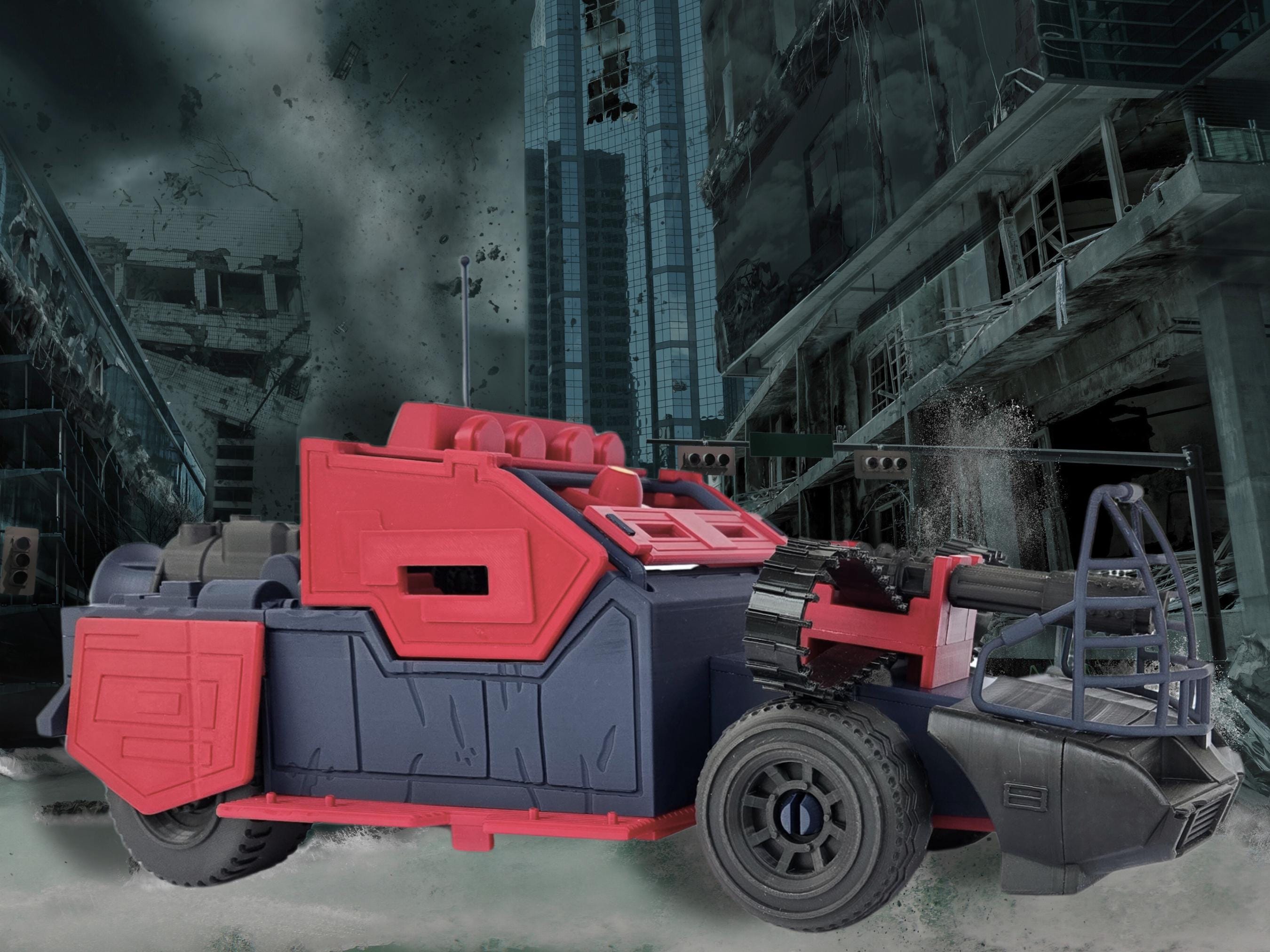 Thunder Machine Classified Scale, Premium Quality 3D Print - Etsy