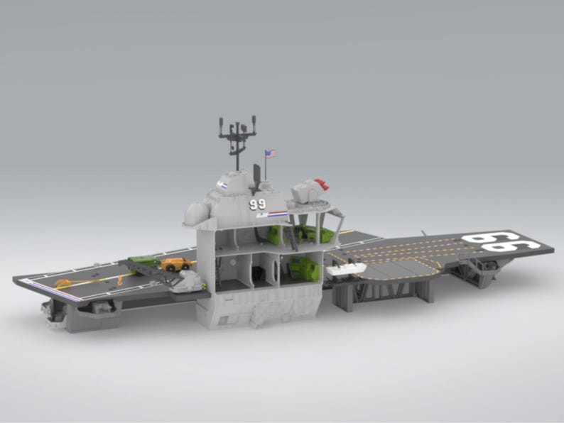USS Flagg - Classified Scale Stl's , Premium Quality 3D Model for GI ...