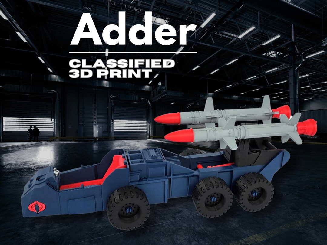 Adder - Classified Scale, Premium Quality 3D Print - Etsy