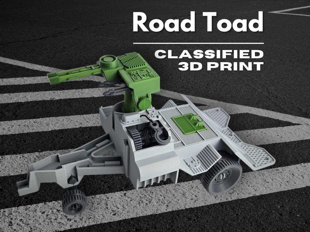 Road Toad - Classified Scale, Premium Quality 3D Print - Etsy