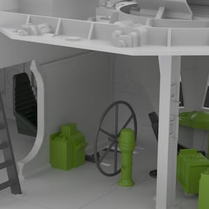 USS Flagg - Classified Scale Stl's , Premium Quality 3D Model for GI ...