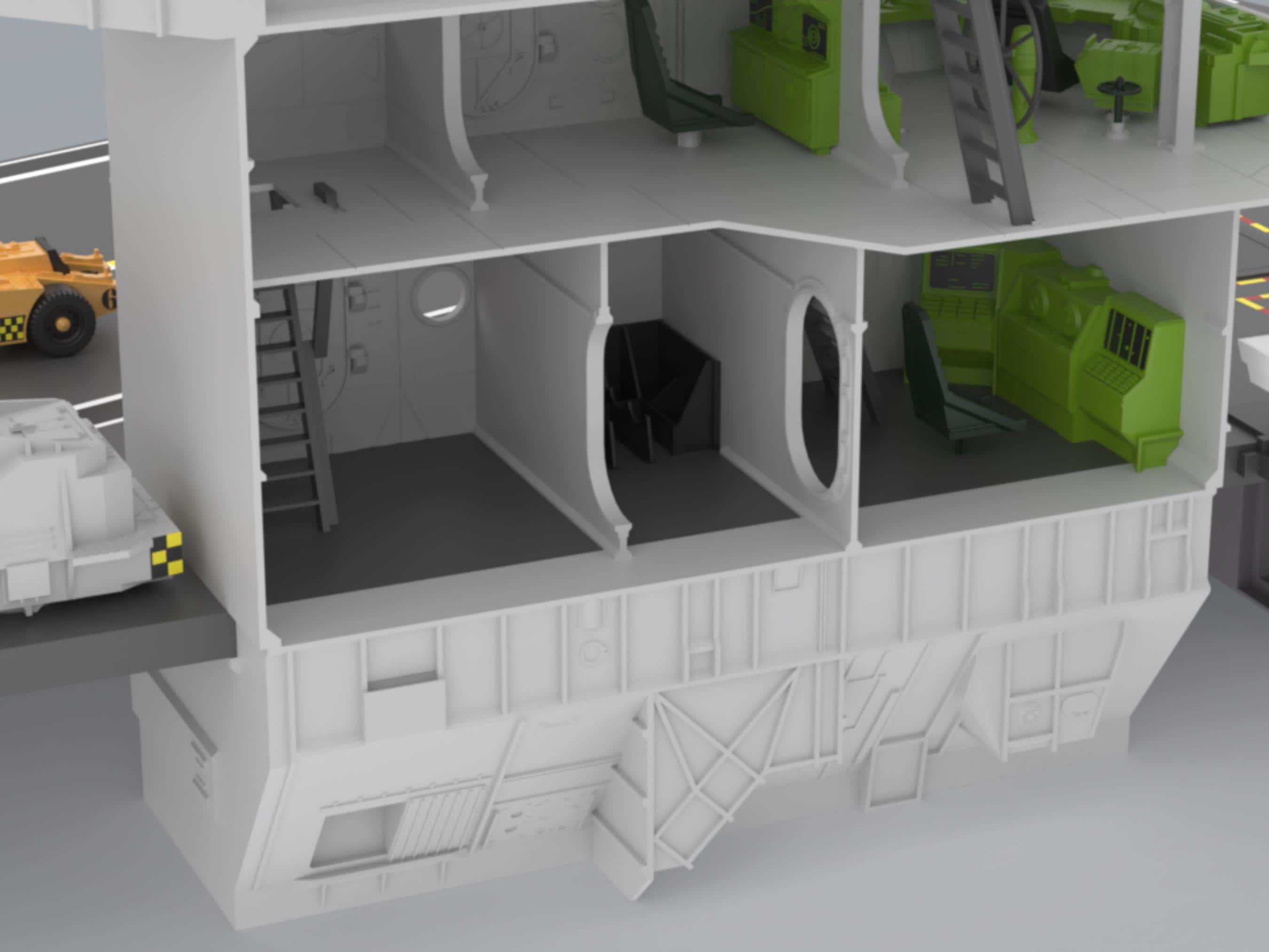 USS Flagg - Classified Scale Stl's , Premium Quality 3D Model for GI ...