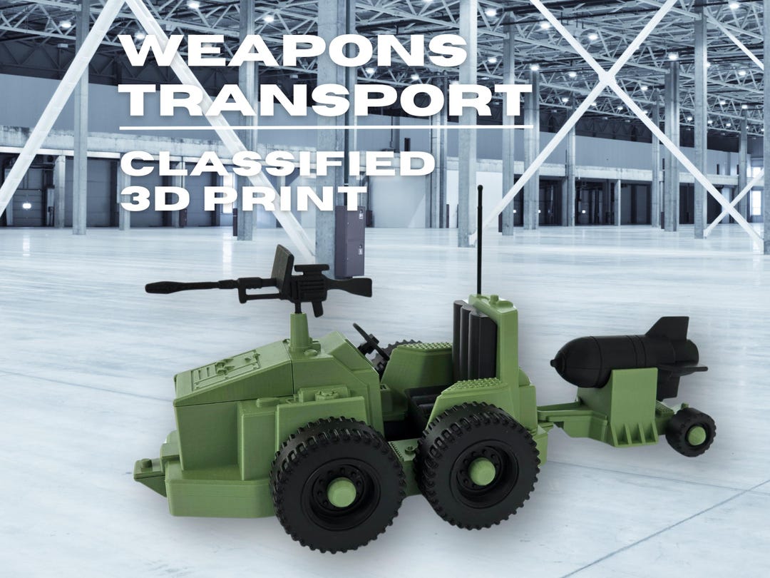 Weapons Transport - Classified Scale, Premium Quality 3D Print - Etsy