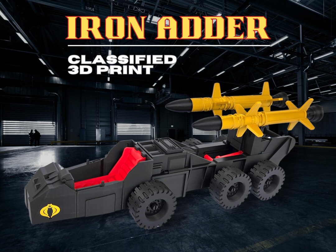 Iron Adder - Classified Scale, Premium Quality 3D Print - Etsy