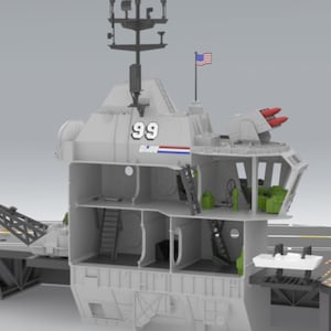 USS Flagg - Classified Scale Stl's , Premium Quality 3D Model for GI ...
