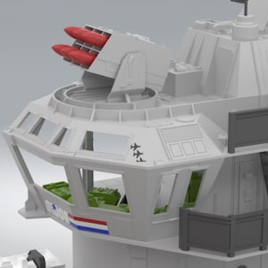 USS Flagg - Classified Scale Stl's , Premium Quality 3D Model for GI ...