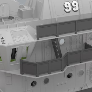 USS Flagg - Classified Scale Stl's , Premium Quality 3D Model for GI ...