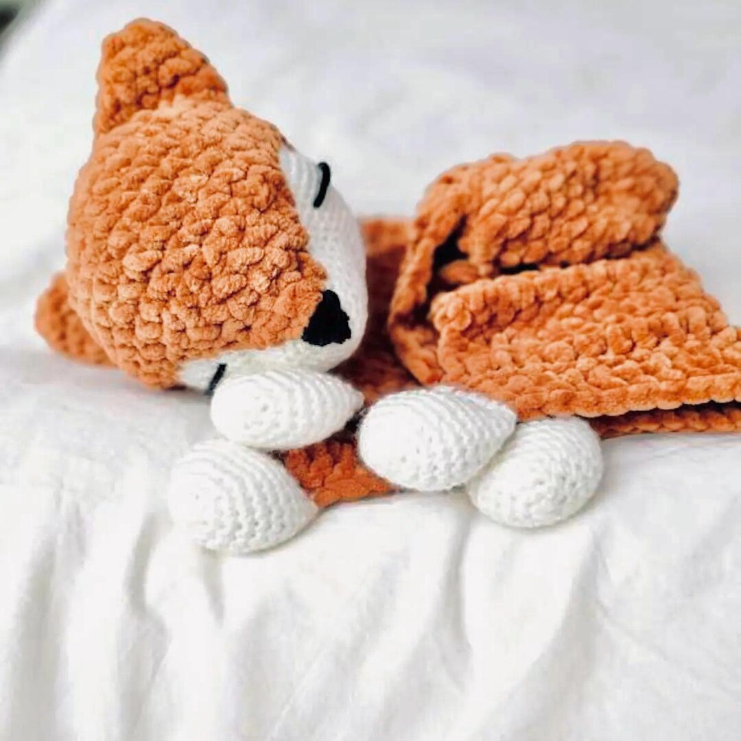Fox Comforter Crochet Pattern PDF Format / Amigurumi / Baby Shower Gift ...