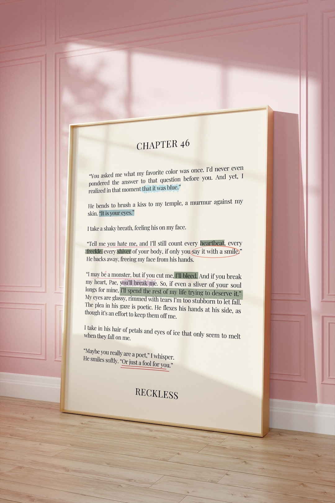 Powerless Quote Print, Lauren Roberts Quotes, Book Quote Print, Book ...