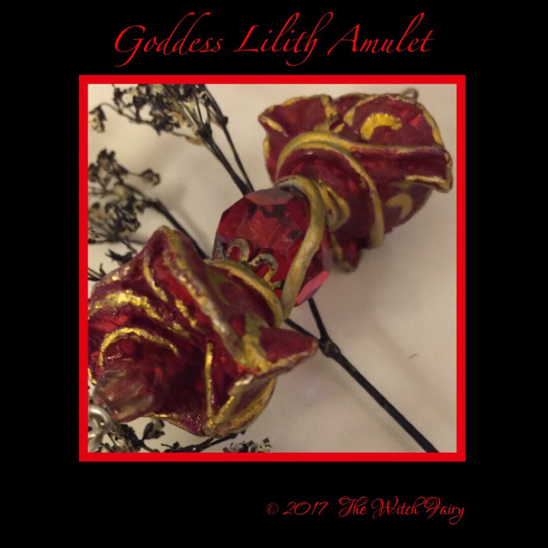 Goddess LILITH/Amulet/Pendant/Pendulum/Choker/Shadowbox/Altar | Etsy
