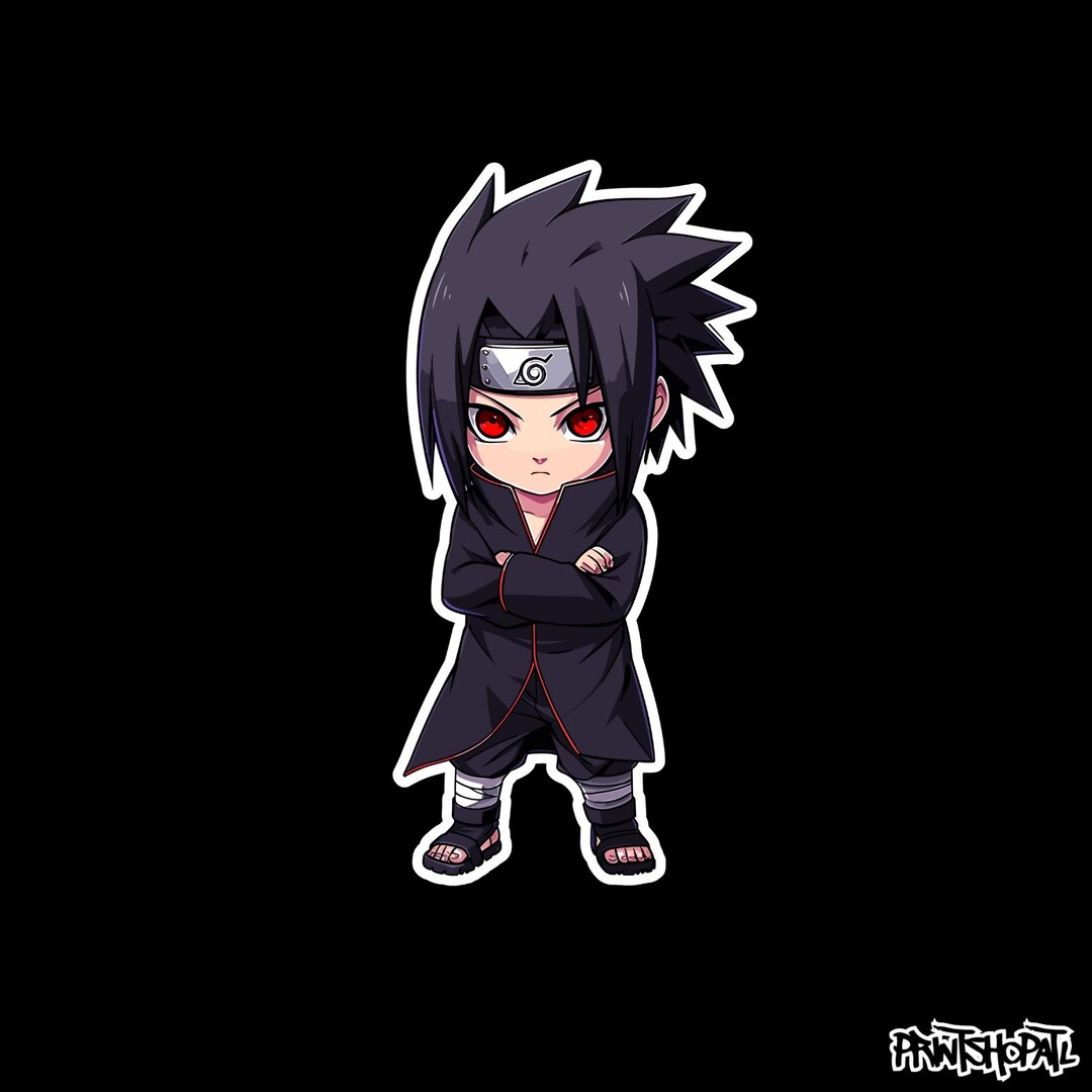 Sasuke | Water Proof, Weather Proof, Vinyl Sticker Decal - Etsy