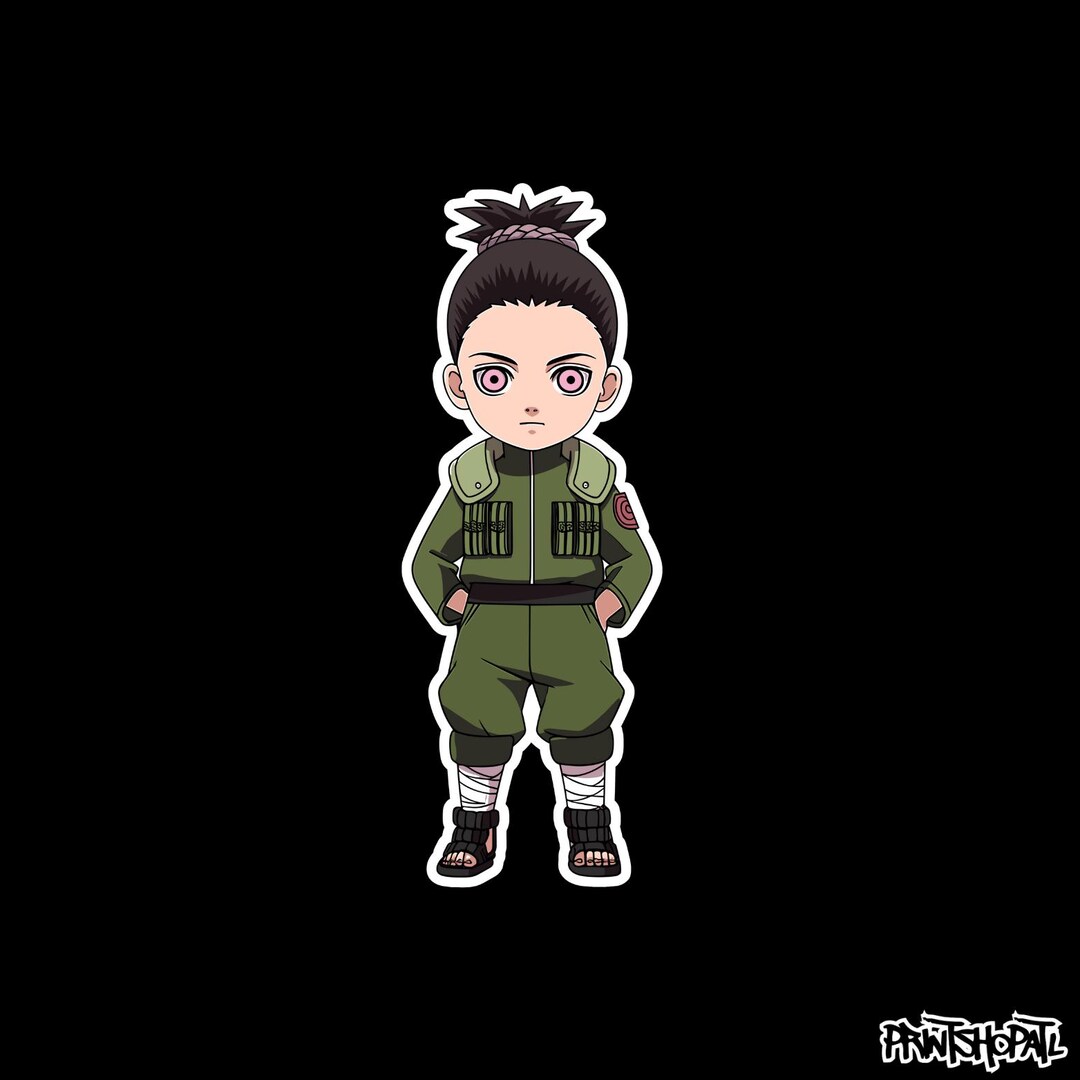 Shikamaru | Water Proof, Weather Proof, Vinyl Sticker Decal - Etsy