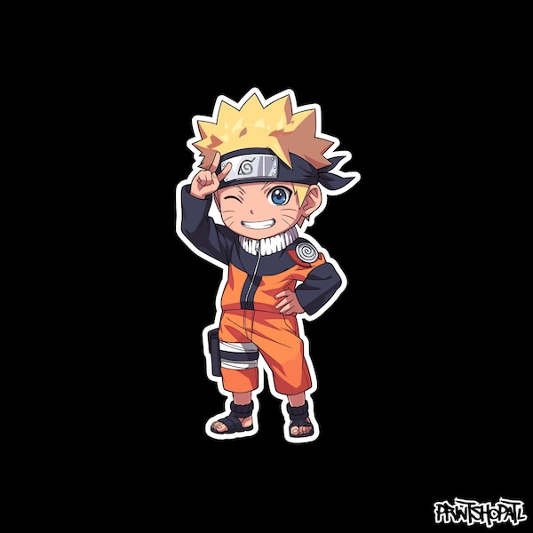 Naruto Stickers - Etsy
