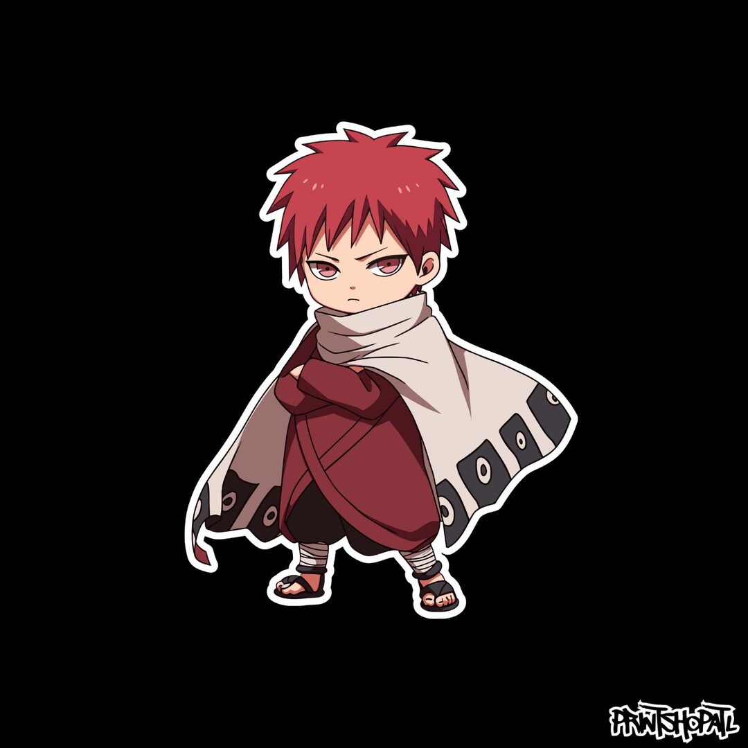 Gaara | Water Proof, Weather Proof, Vinyl Sticker Decal - Etsy