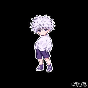 Killua | Water Proof, Vinyl Sticker Decal - Etsy