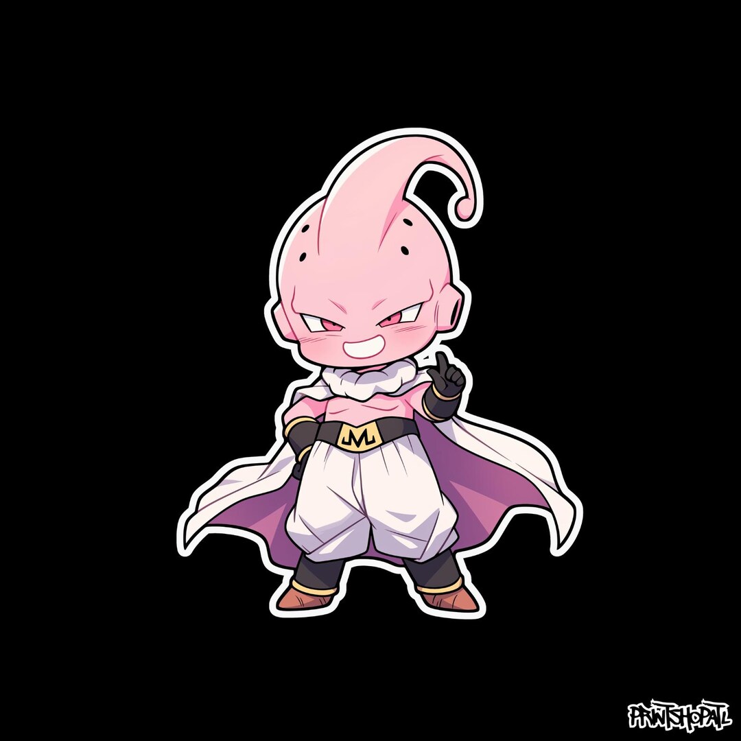 Buu | Waterproof, Vinyl Sticker Decal - Etsy