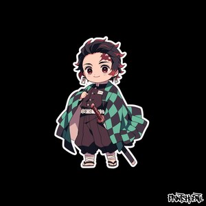 Tanjiro | Water Proof, Vinyl Sticker Decal - Etsy