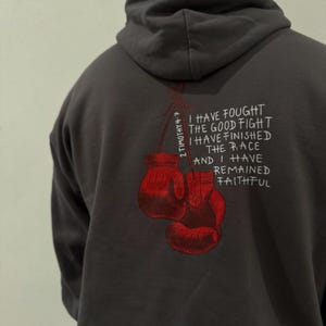 Fought the Good Fight Hoodie - Etsy