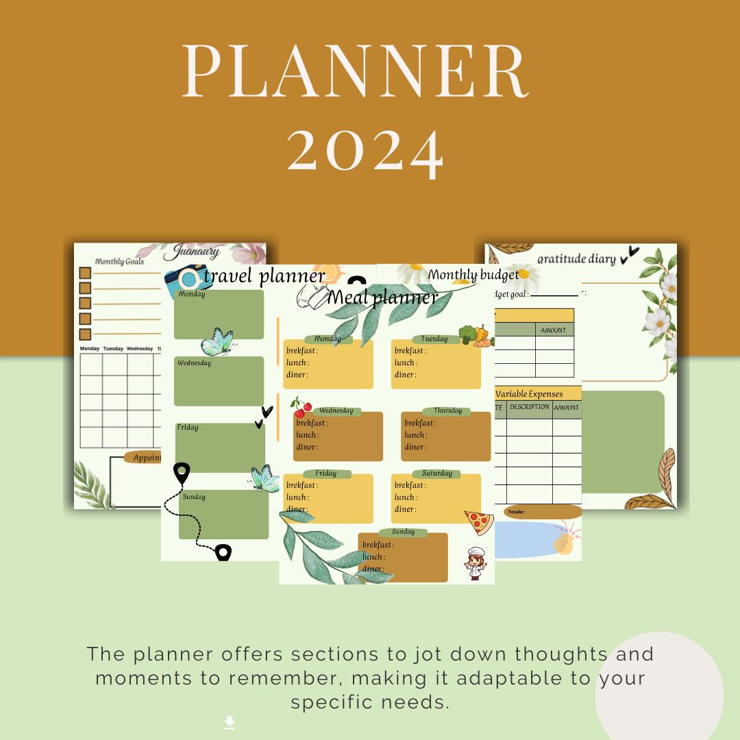 2025 Digital Planner DATED Goodnotes Digital Planner 2024 Digital ...