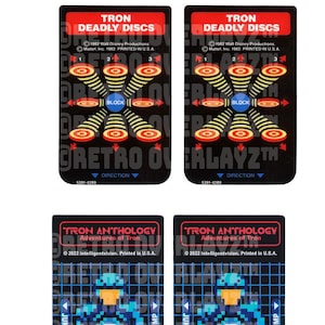 Part 6 Retro Overlayz™ Brand Intellivision Overlays, NEW, Full Color ...