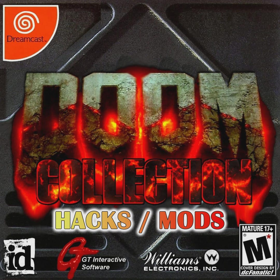 Doom Hacks & Mods Collection 130 Dreamcast Games - Etsy