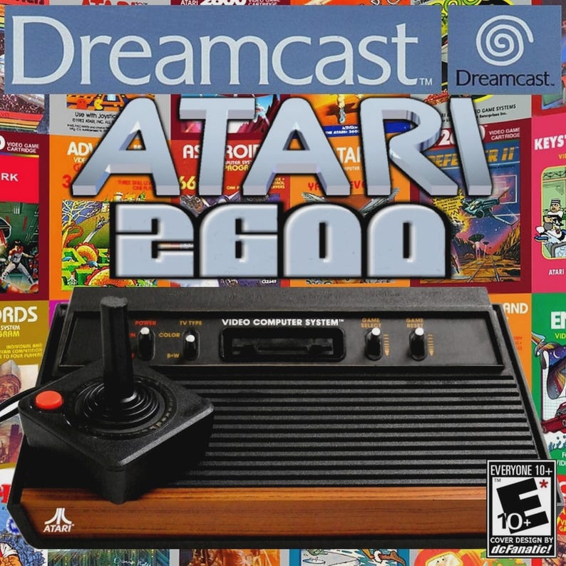 Atari 2600 Collection Dreamcast Game - Etsy