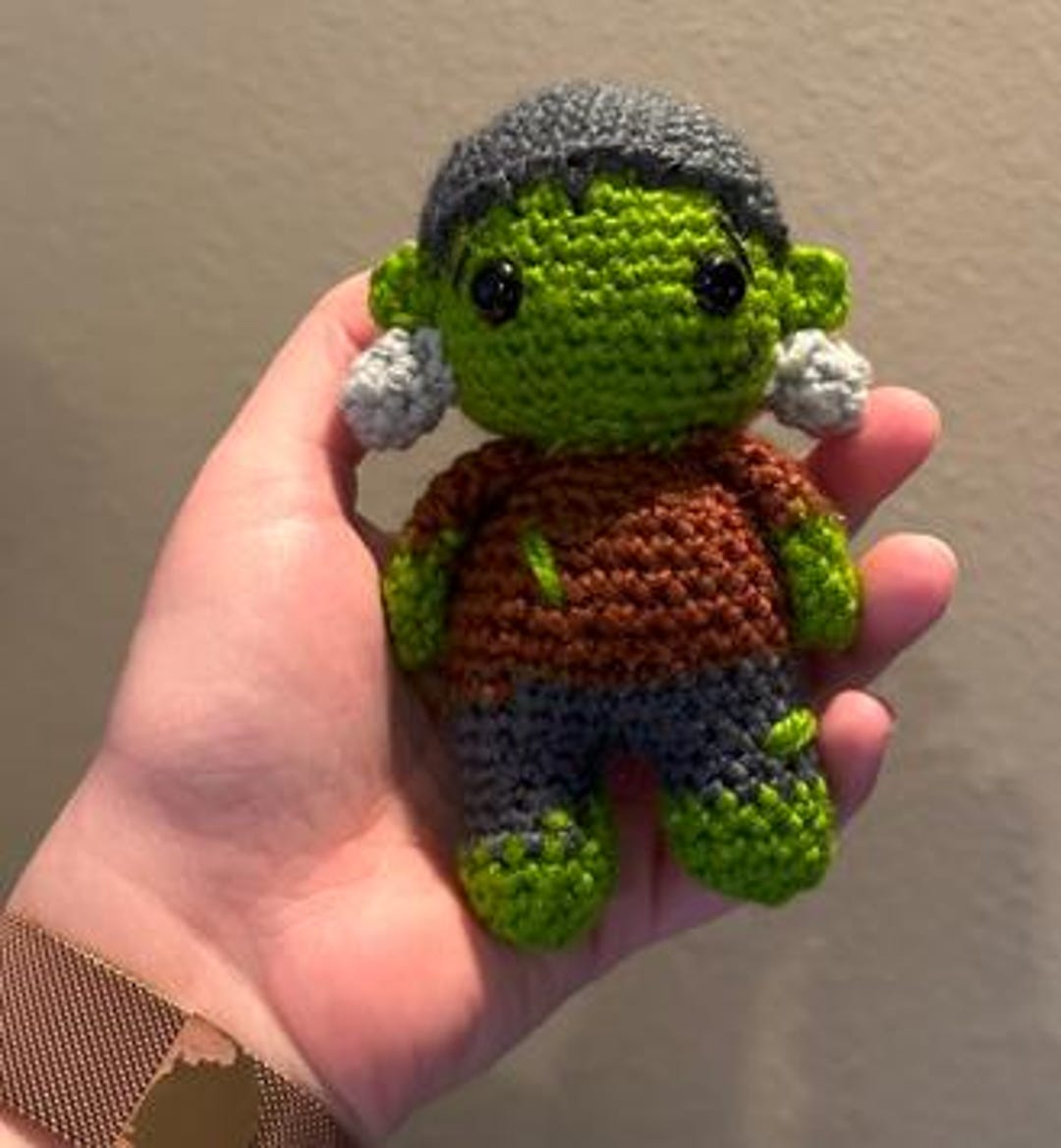 Chibi Frankenstein's Monster Amigurumi - Etsy