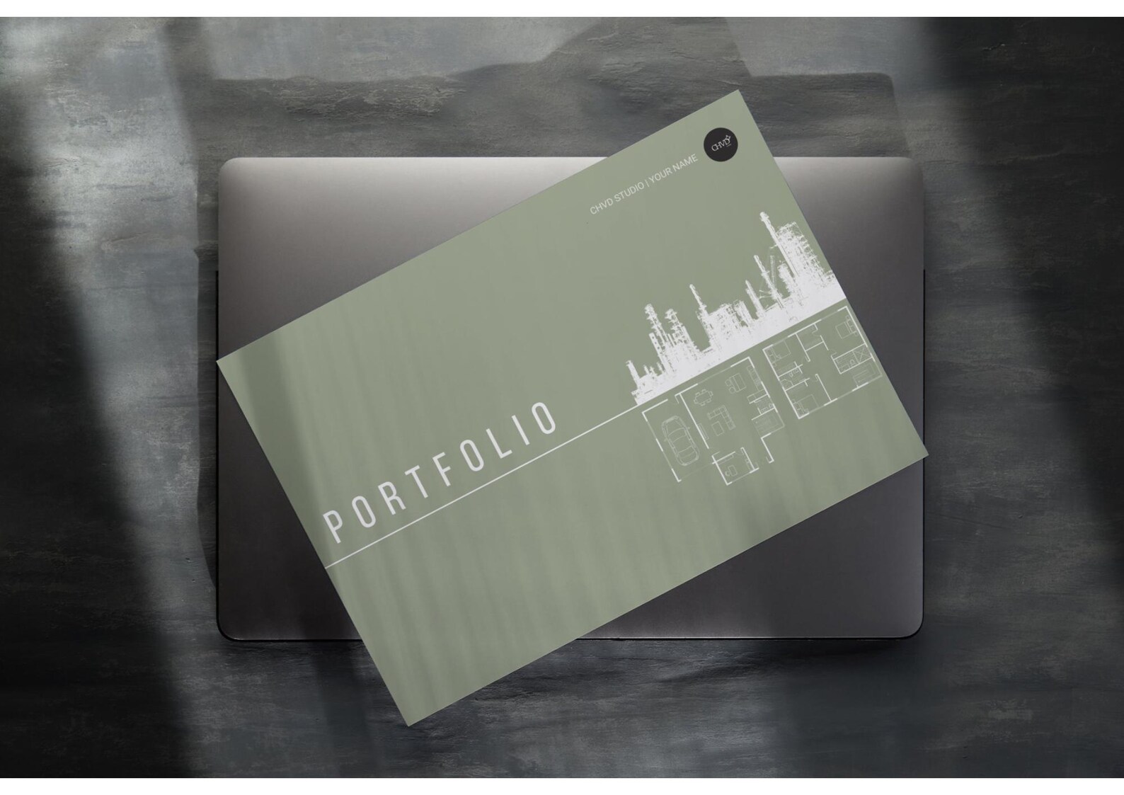 Modern Architecture Portfolio Template for Canva Minimalist Design for ...