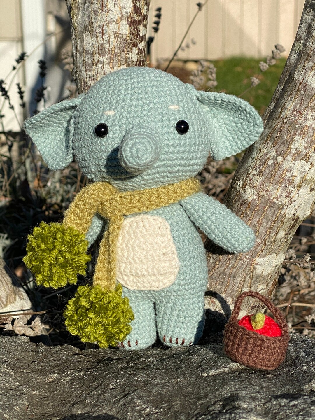 Amigurumi Ethan the Elephant Crochet Toy/stuff Animal/doll/ - Etsy