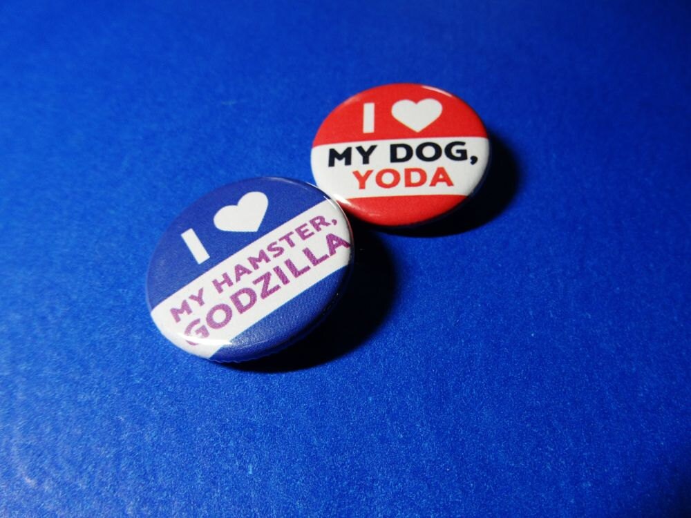 Custom Pet Pinback Button or Magnet | Etsy