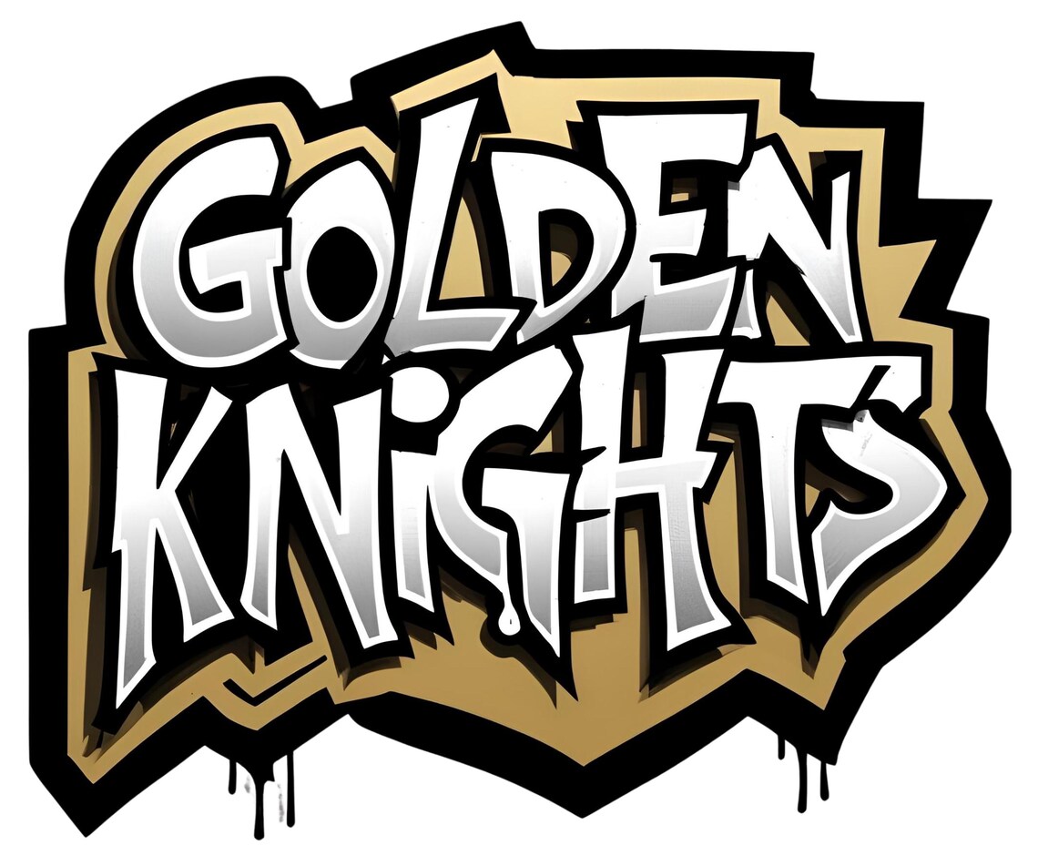 Golden Knights Print for DTF, Sublimation - Etsy