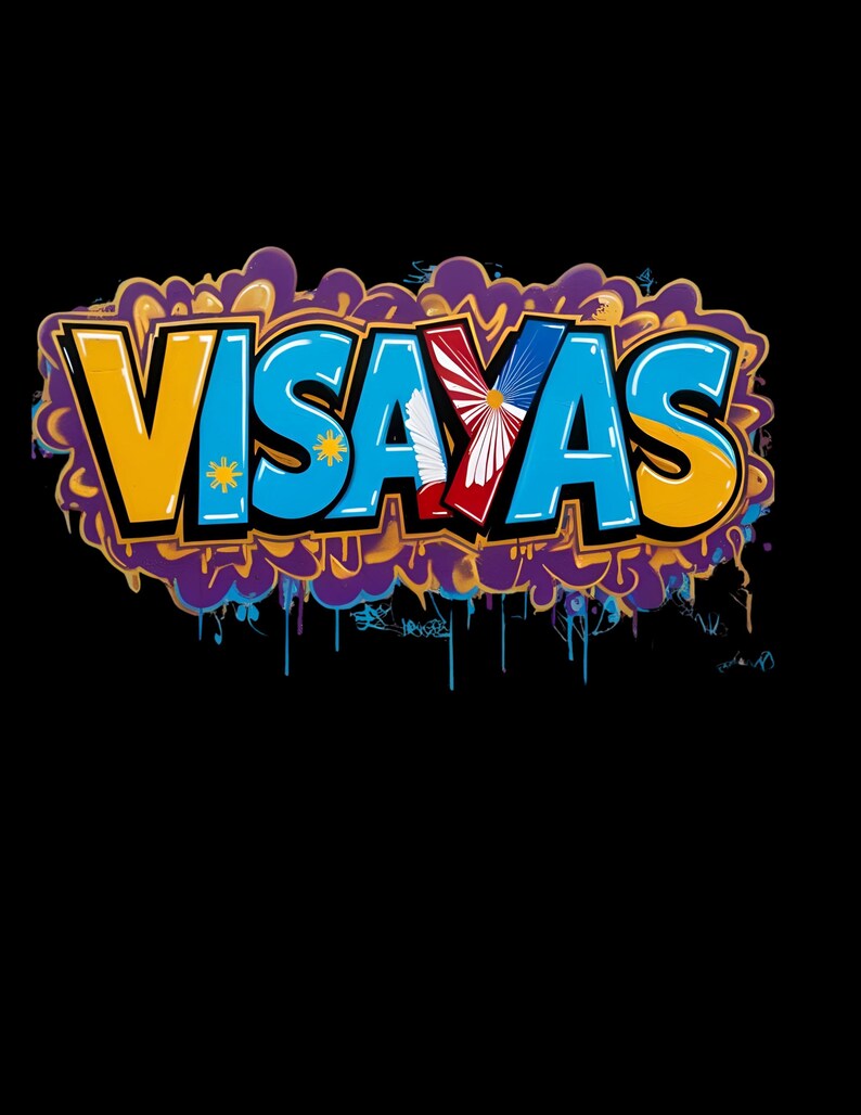 VISAYAS Filipino Digital Design for Sublimation / DTF - Etsy