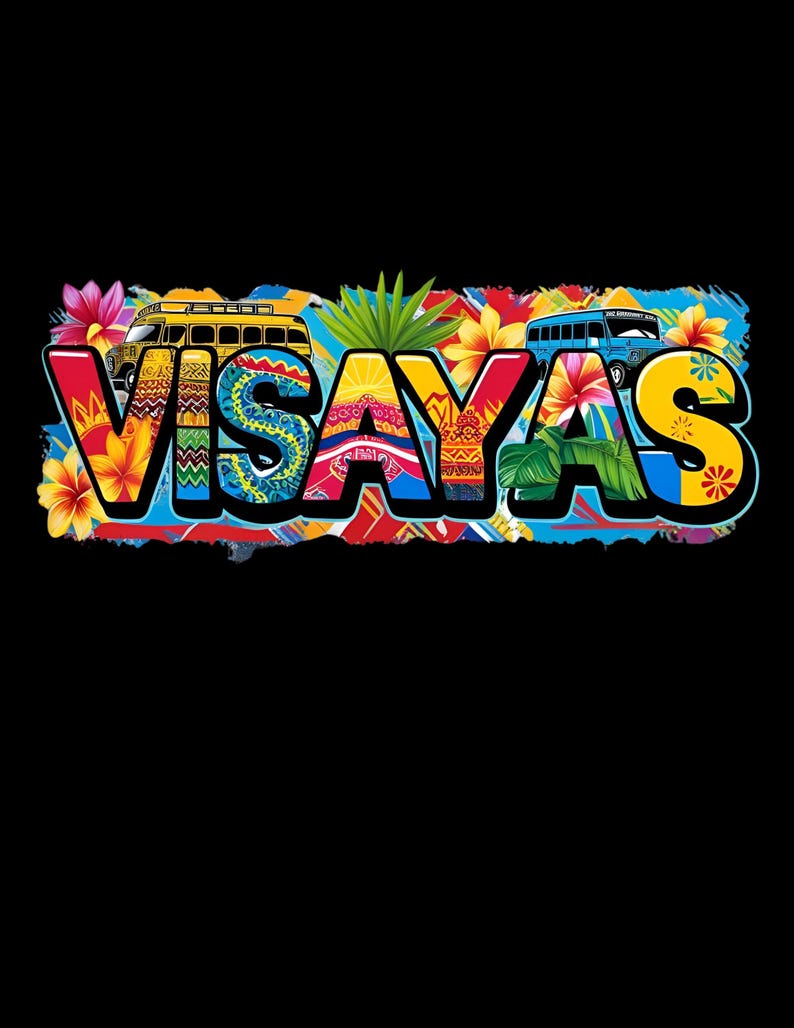 VISAYAS Filipino Digital Design for Sublimation / DTF - Etsy