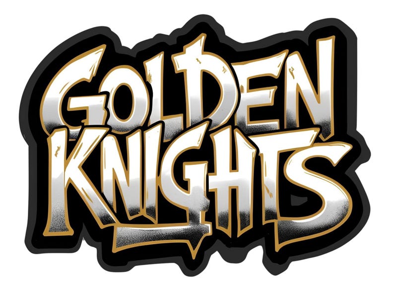 Golden Knights Print for DTF, Sublimation - Etsy