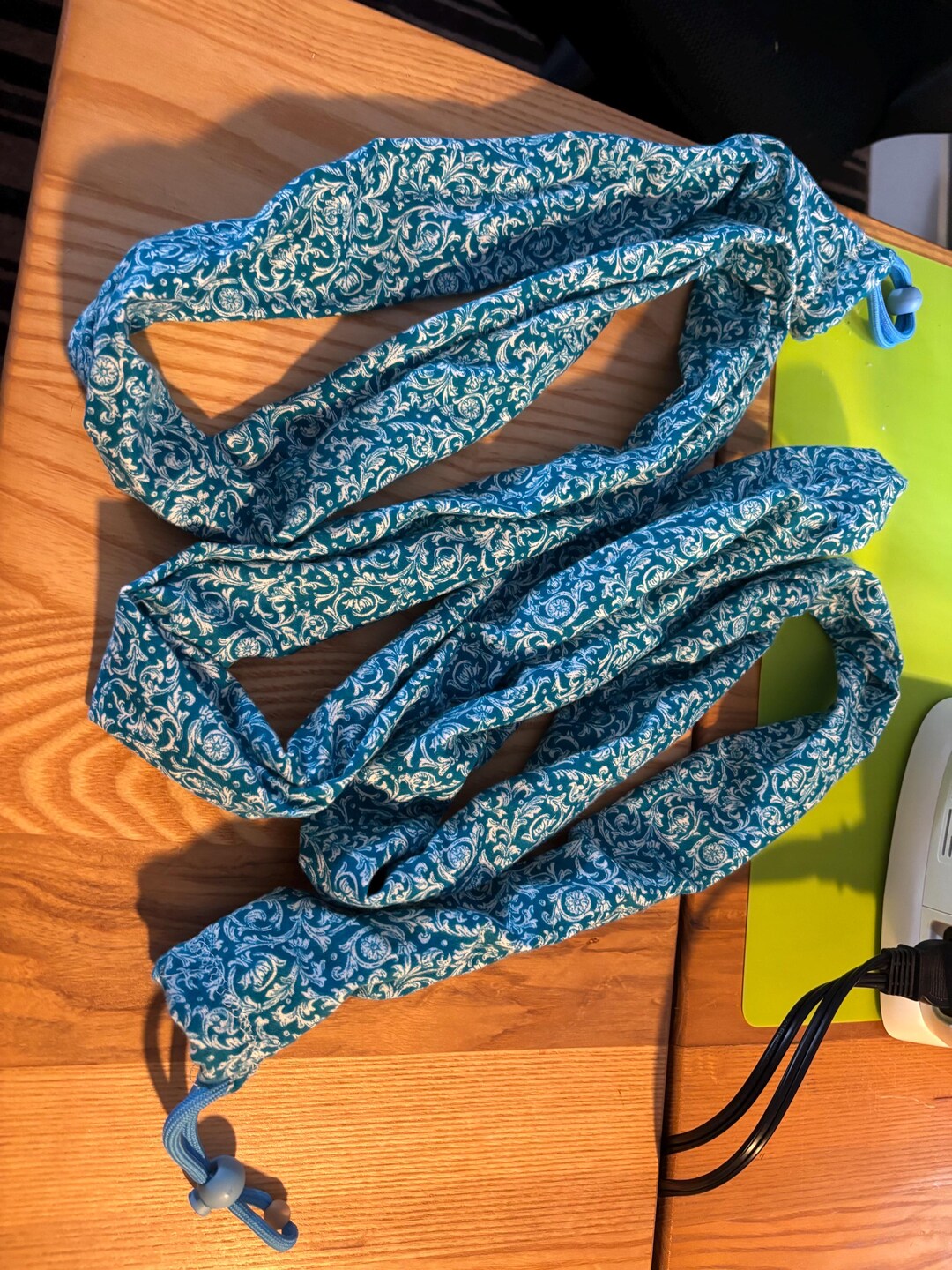 Teal Paisley Pattern CPAP Hose Cover (insulation) - Etsy