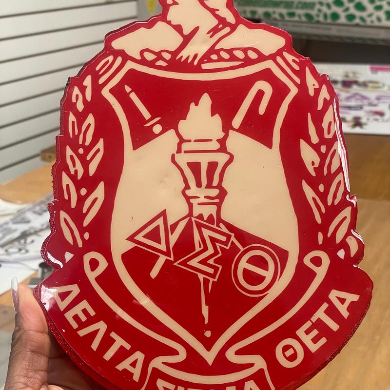 Delta Sigma Theta Paddle - Etsy