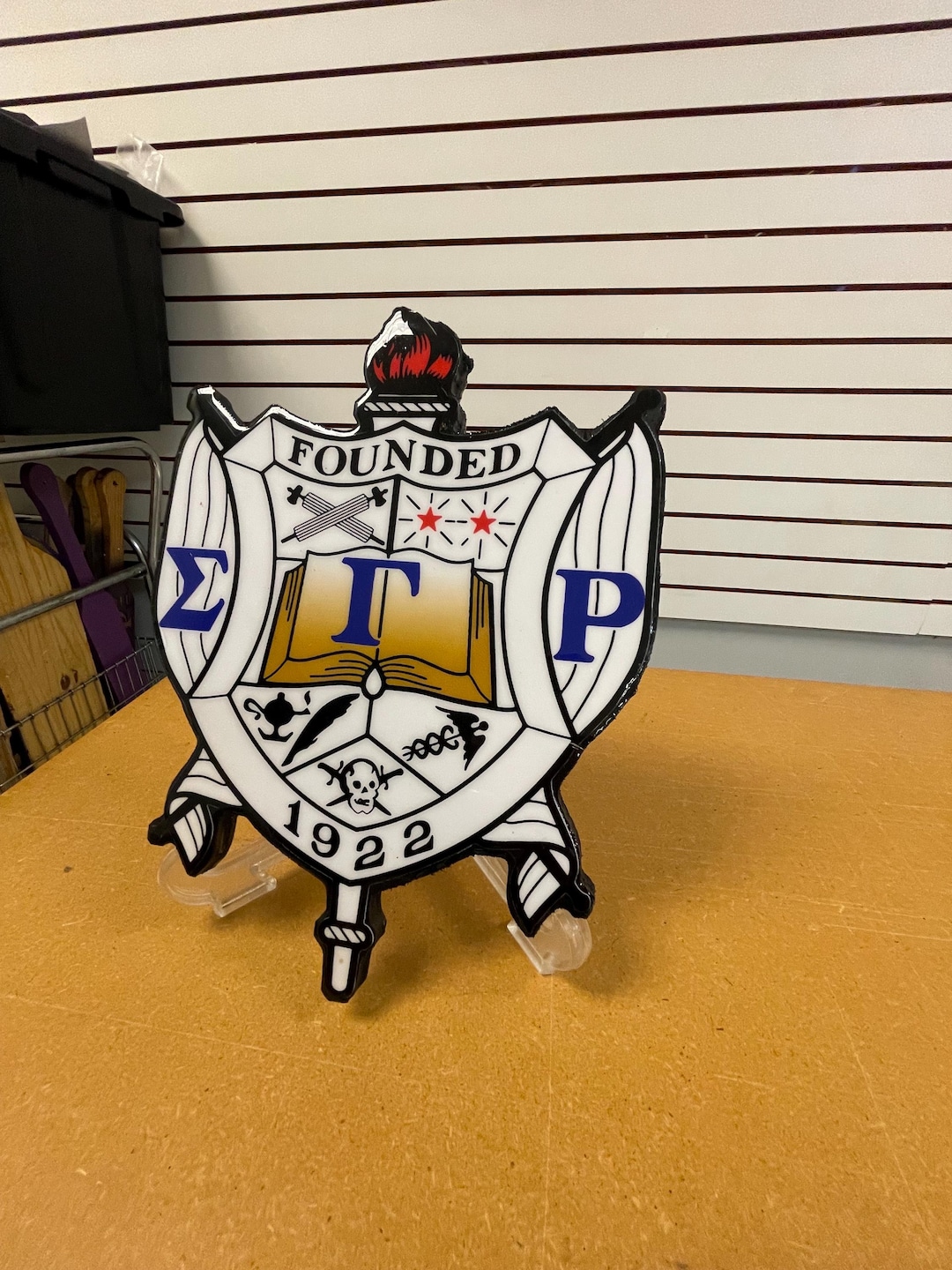 Small Sigma Gamma Rho Shield - Etsy